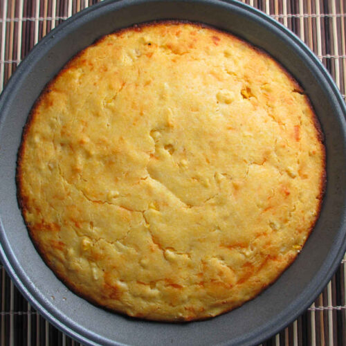 Fat Johnny's Cheesy Cornbread - Life's A Tomato