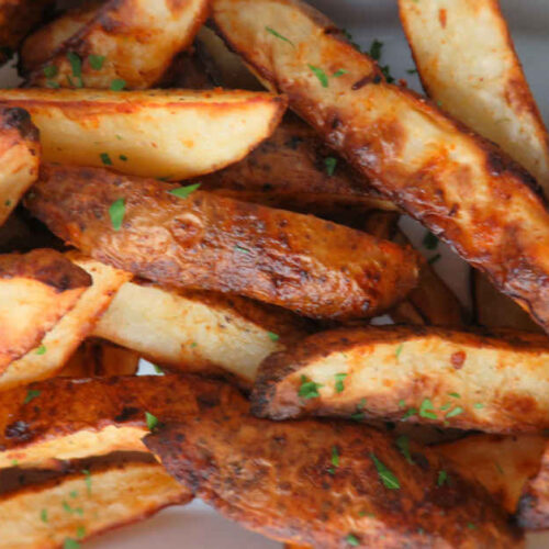 Kickin' Cajun Potato Wedges using the Vortex - Life's A Tomato