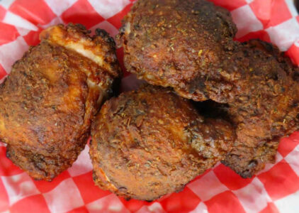 Proper Pub Fried Chicken using the Vortex - Life's A Tomato