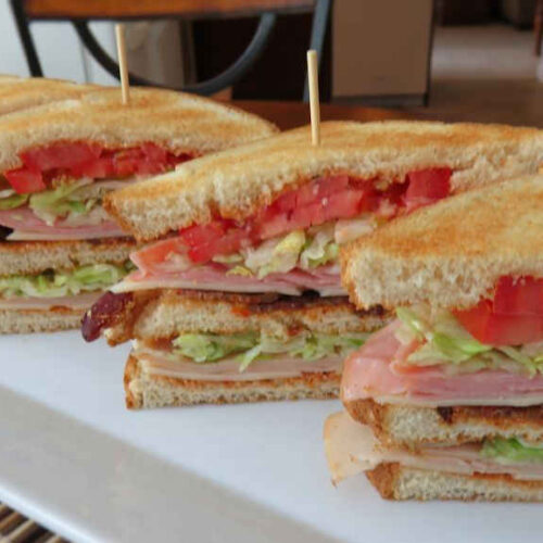 BBQ Island Club Sandwich - Life's A Tomato