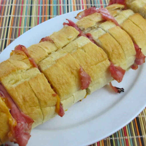 Baked Ham-and-Cheese Pull-Apart Sandwiches - Life's A Tomato