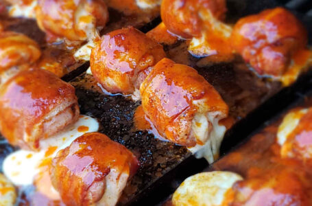 Cedar Planked Buffalo Chicken Bites - Life's A Tomato