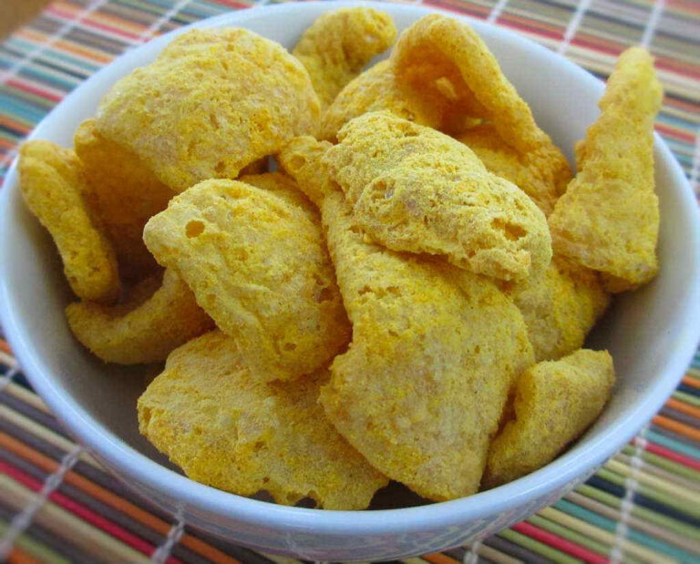 Cheddar Ranch Pork Rind Puffs - Life's A Tomato