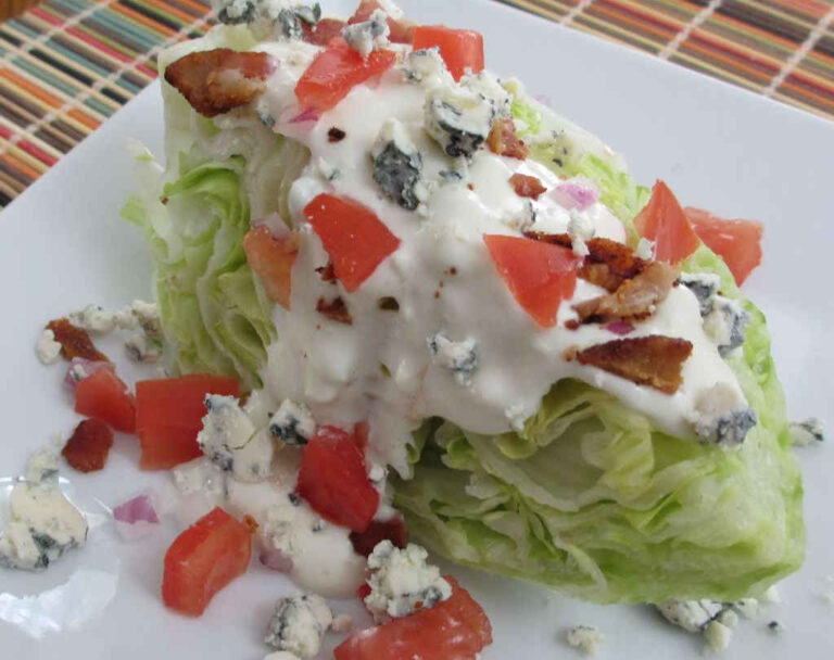 Classic Wedge Salad - Life's A Tomato