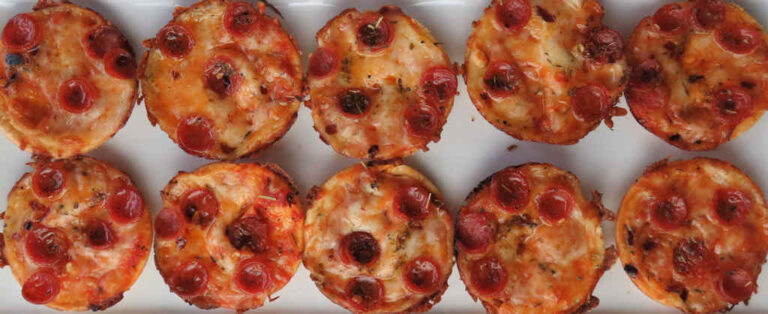 Mini Deep Dish Pizzas - Life's A Tomato