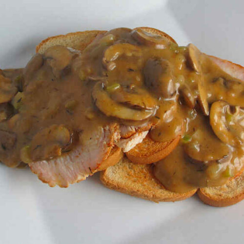 Open-Faced Turkey Sandwiches - Life's A Tomato