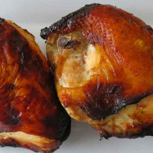 Rib Rack Chicken on the Char-Broil Big Easy - Life's A Tomato