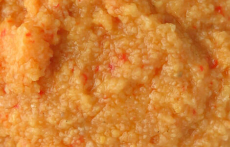 Roasted Red Pepper Polenta - Life's A Tomato