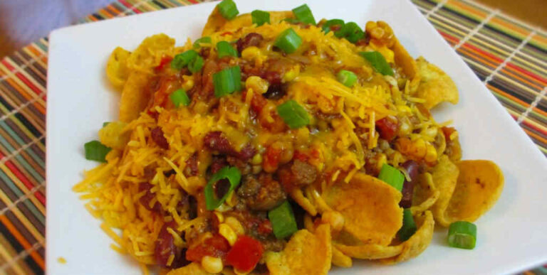 Southwestern Chili with Corn Chips - Life's A Tomato