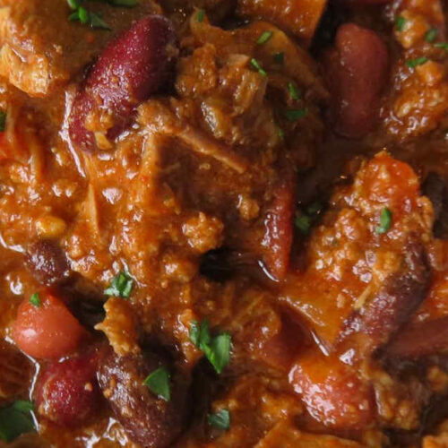Three Bean Two Meat Chili - Life's A Tomato
