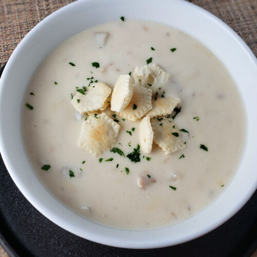 Quick and Easy New England Clam Chowder - Life's A Tomato