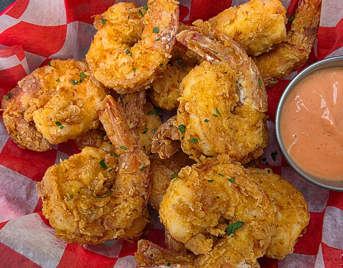 Extra-Tasty Fried Shrimp - Life's A Tomato